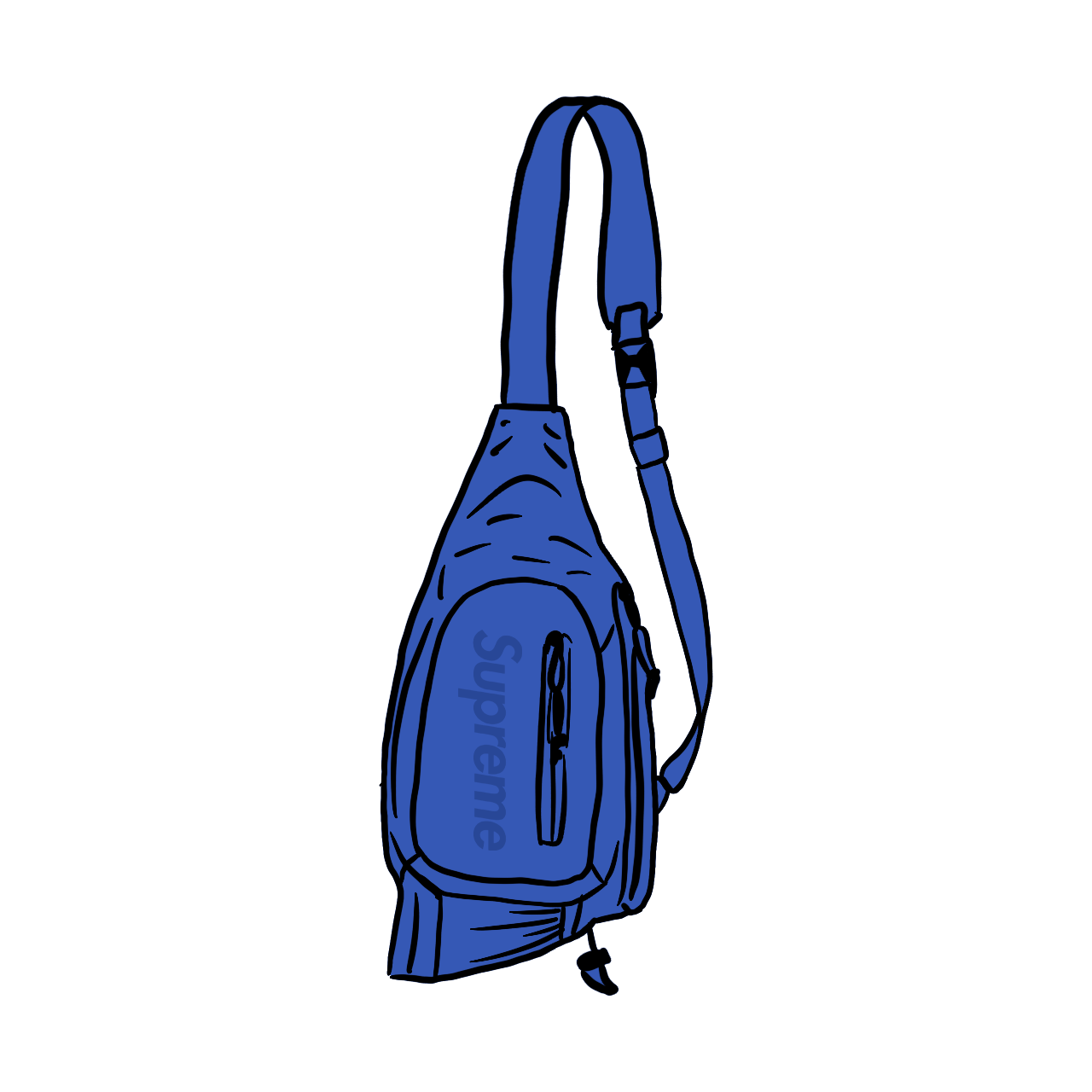 Supreme Sling Bag - Royal | Editorialist