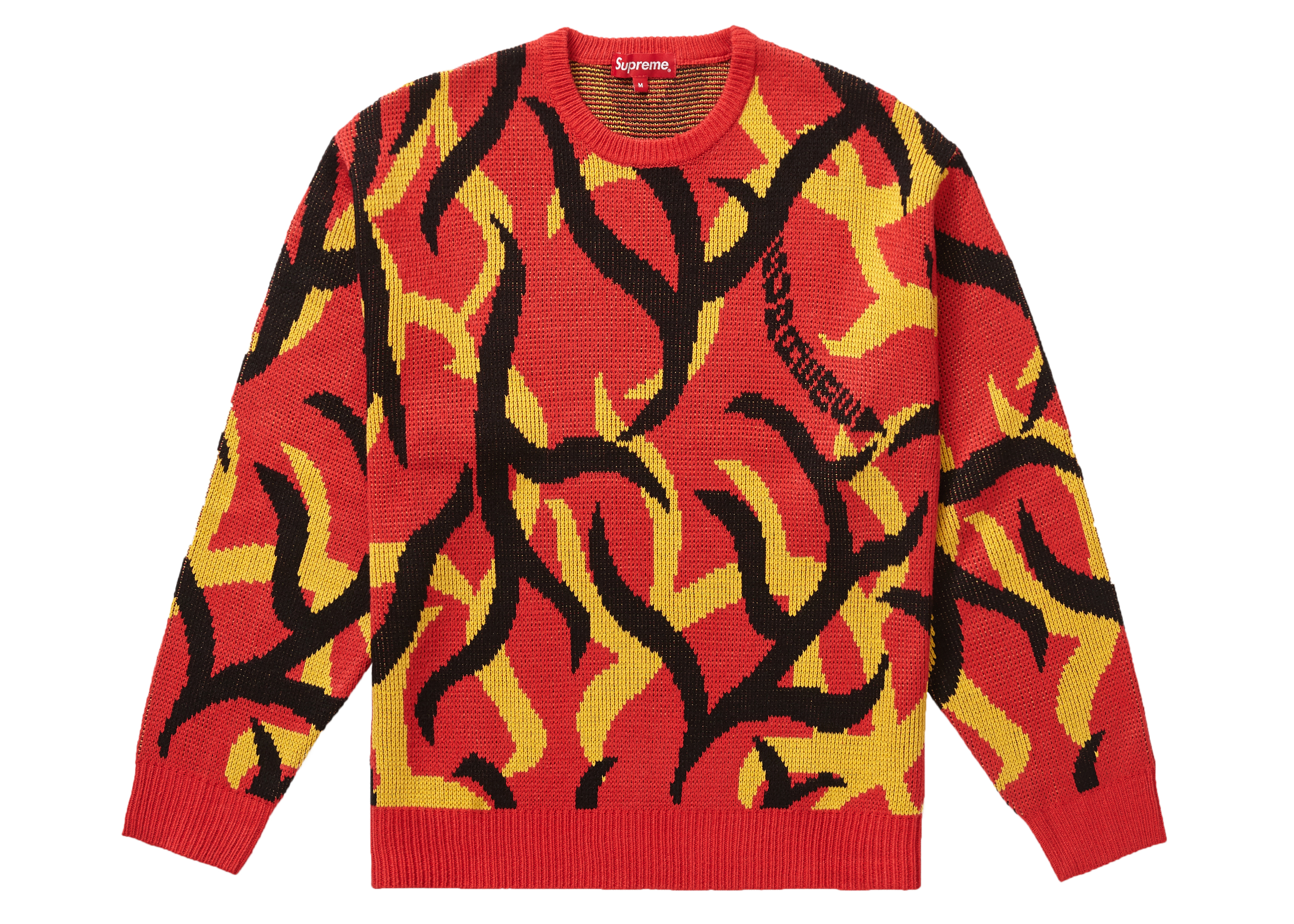 Supreme Supreme Tiger Camo Mohair Sweater Brushed Mohair Sweater