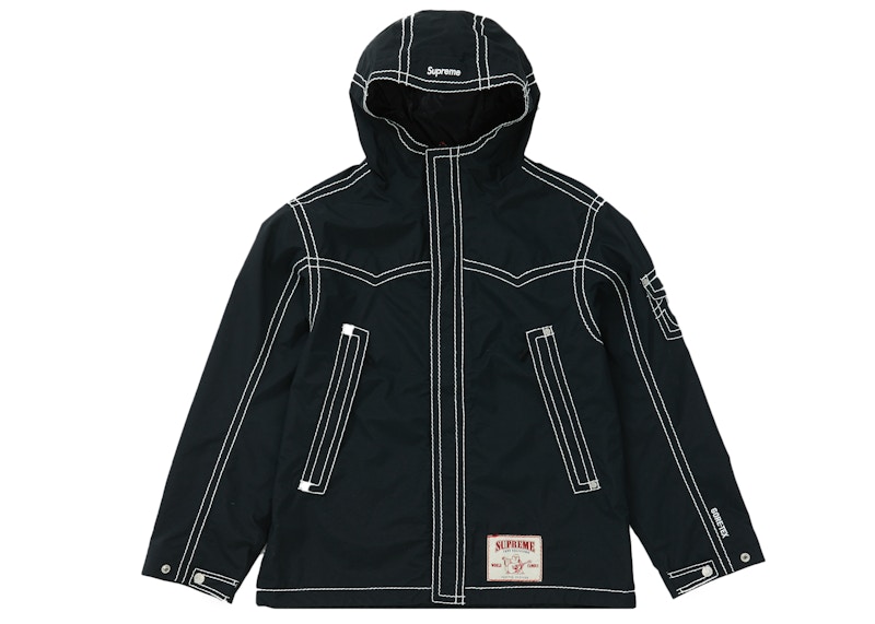 Supreme Smurfs Gore-Tex Shell Jacket - Black | Editorialist
