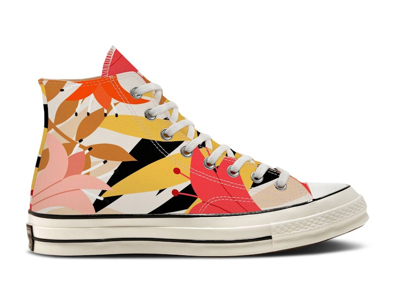 vintage floral chuck taylor all star high top