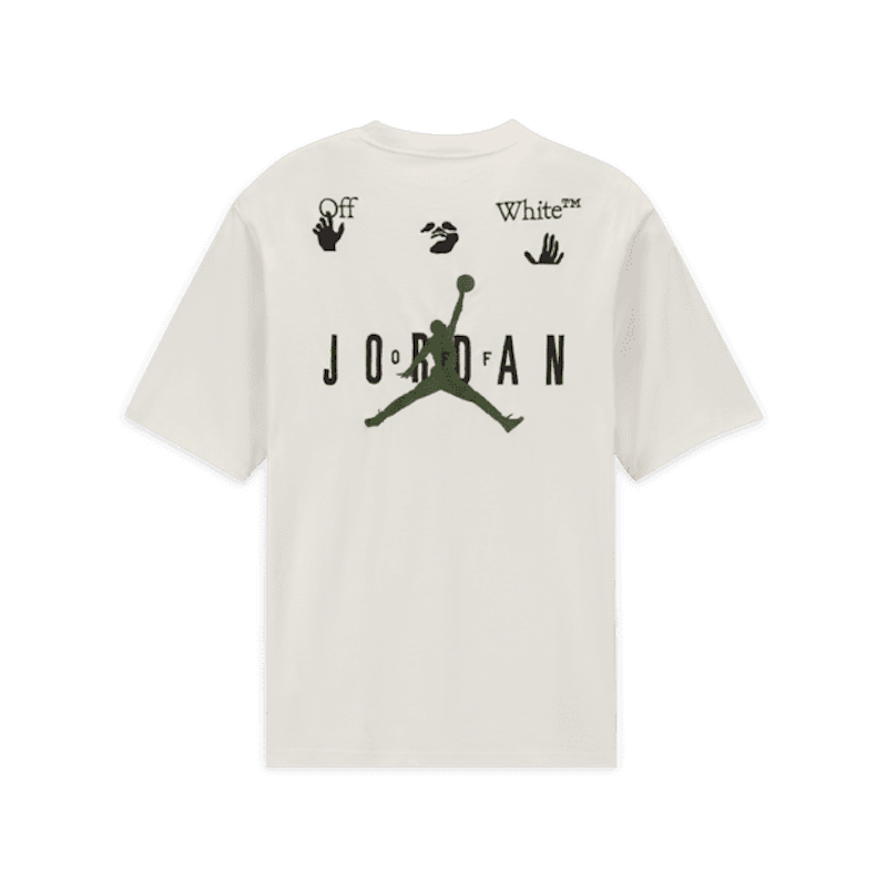 off white jordan tee black
