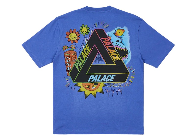 Palace X Beams Plus Graphic T-Shirt - Black | Editorialist