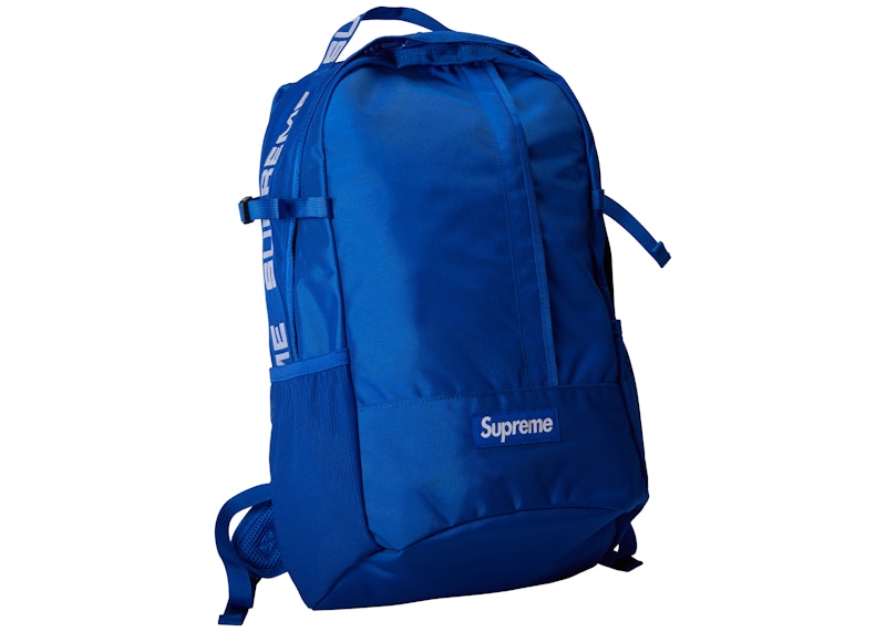 Supreme Ss18 Backpack - Royal | Editorialist