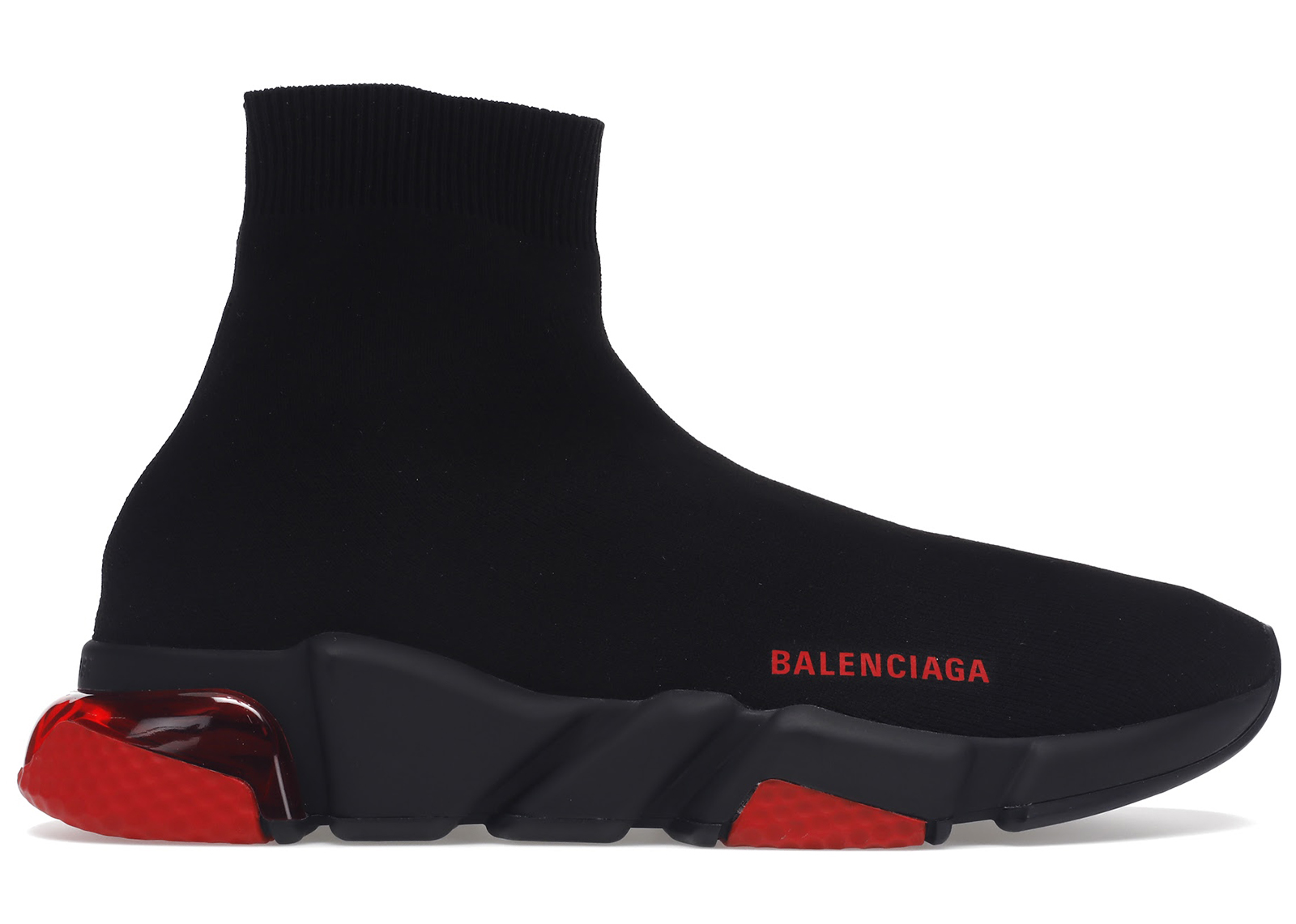 Balenciaga Speed Sneaker Clearsole - Black | Editorialist
