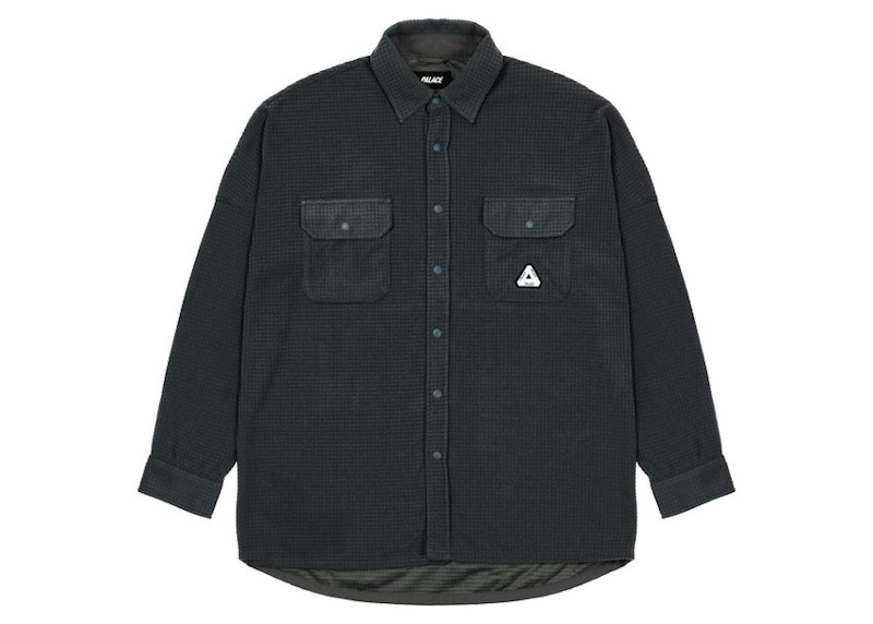 Palace Lumber Yak Patch Overshirt - Purple | Editorialist