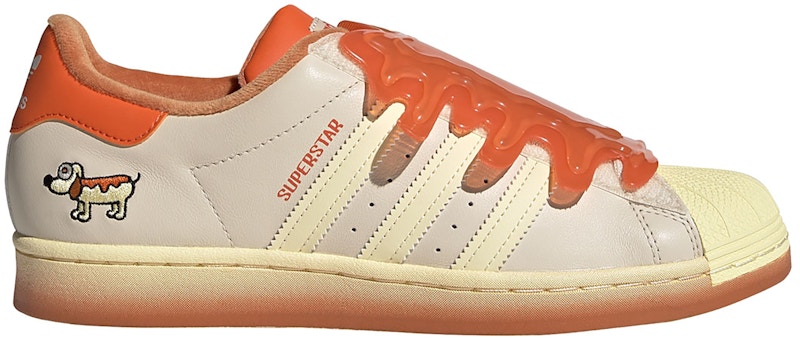 adidas gazelle silver green womens Adidas x Hellstar Superstar II 'Creamsicle' main image 0