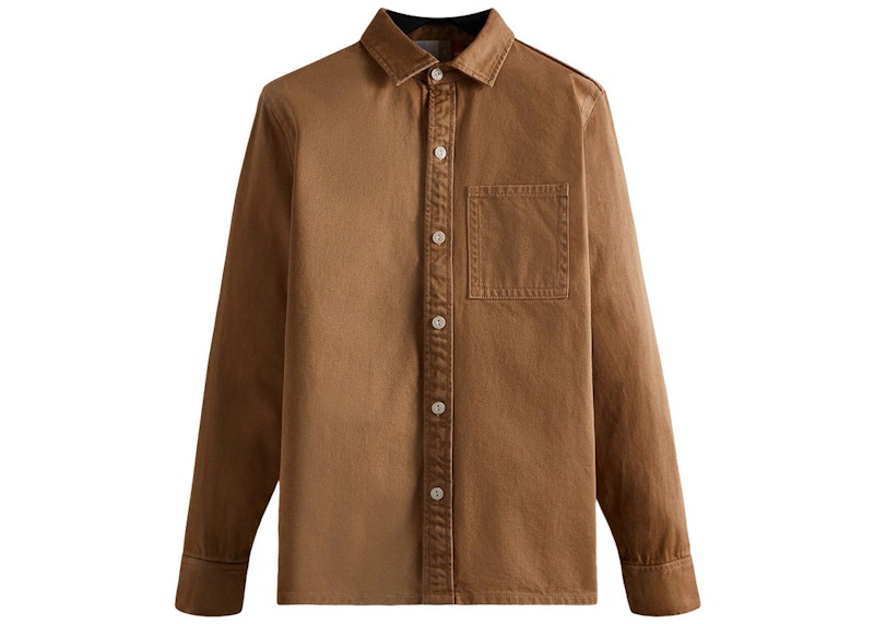 Kith Raw Hem Denim Apollo Shirt - Breath | Editorialist