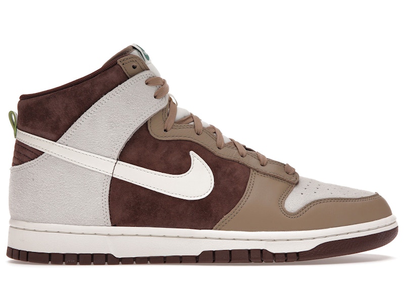 nike dunk high sail khaki
