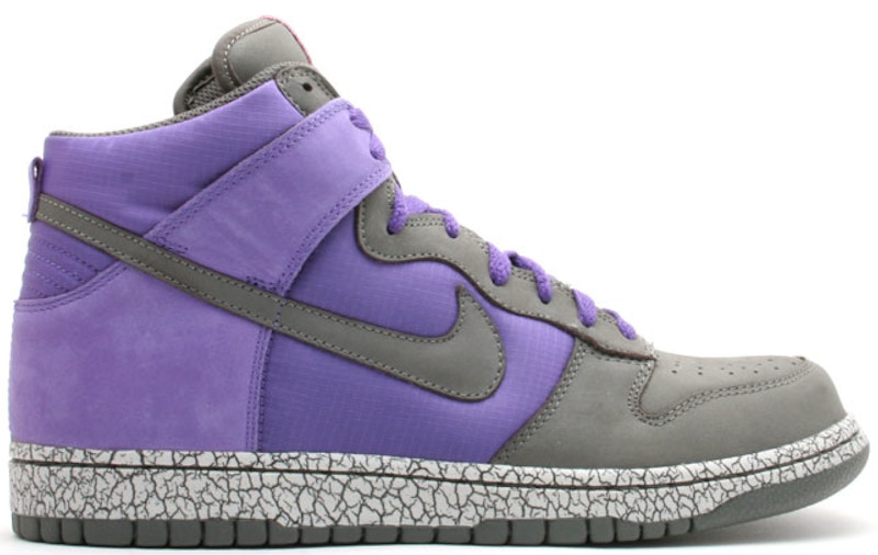 purple earthquake dunks
