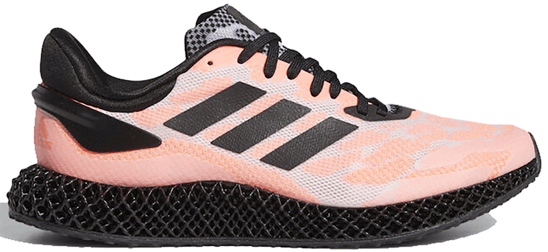 Adidas 4d Run 1.0 Sneakers - Signal Coral/Core Black/Cloud White |  Editorialist