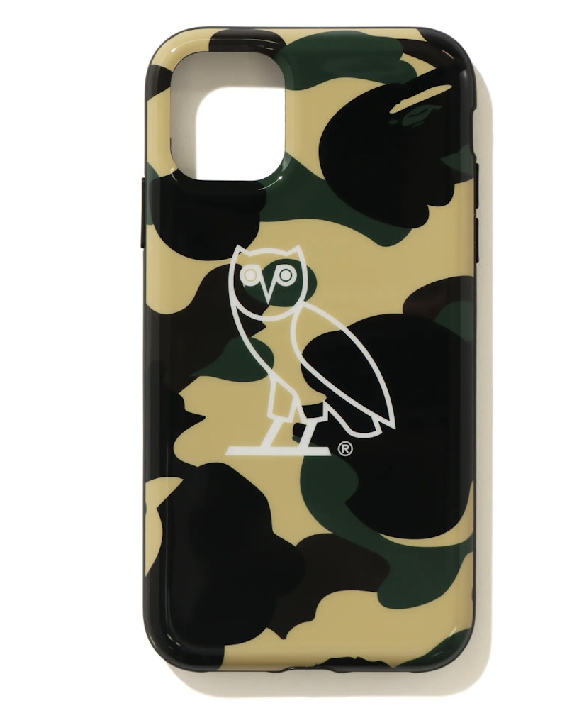 Bape X Ovo 1st Camo Iphone 11 Pro Case Yellow Editorialist