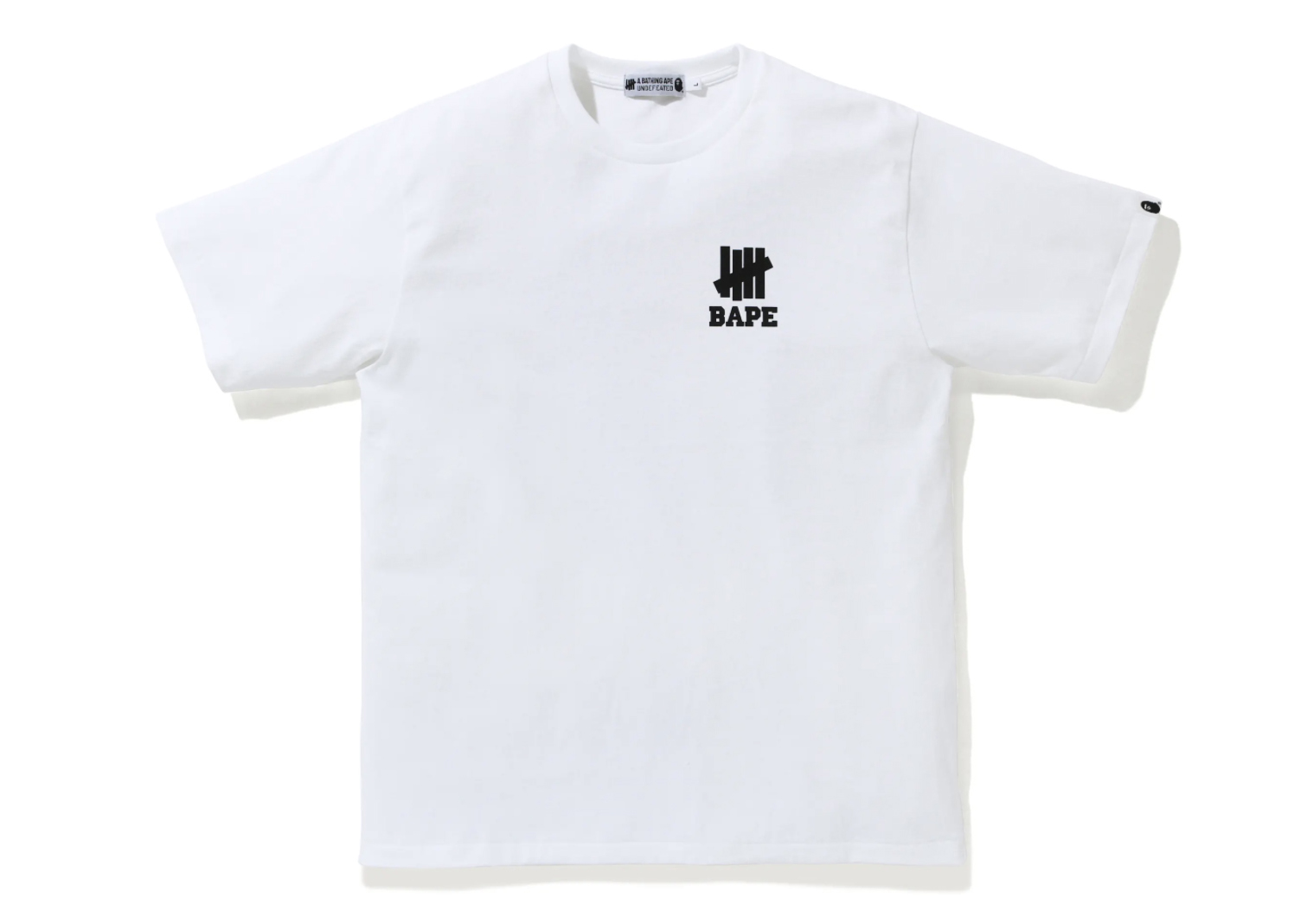 A Bathing Ape X Emotionally Unavailable Ape Head Tee Shirt - White 