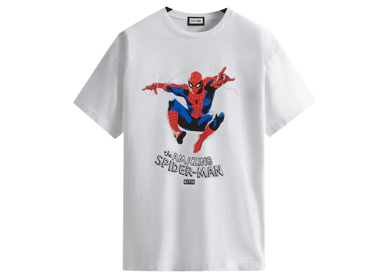 Supreme Spiderman Tee Shirt - White | Editorialist