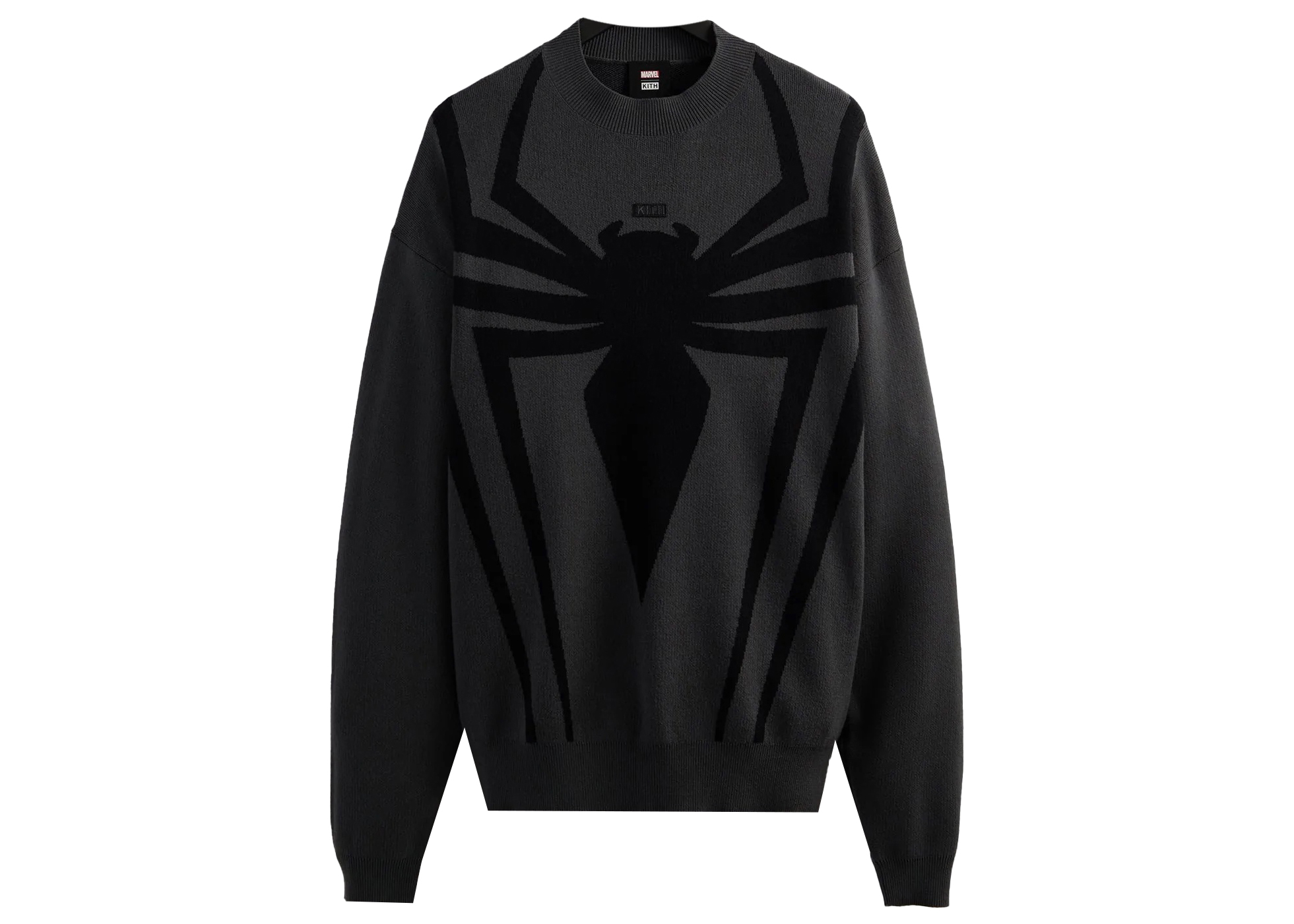 Kith Marvel Spider-Man Spider Crewneck Sweatshirt - Void 