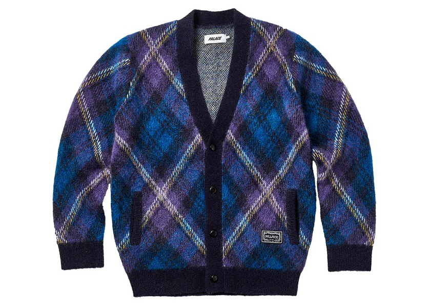 Palace Yeti Cardigan - Navy Blue | Editorialist