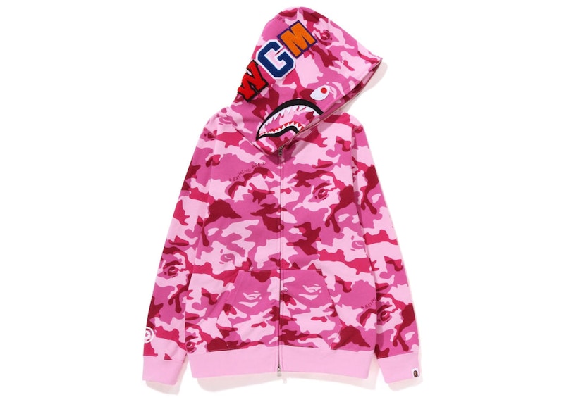 A BATHING APE BAPE PINK CAMO HEAD スウェット A BATHING APE BAPE PINK CAMO HEAD スウェット