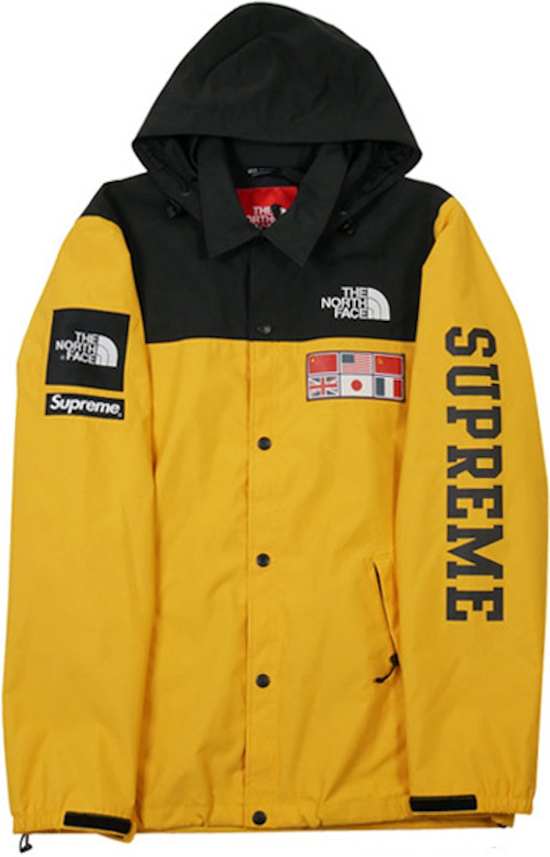 Supreme The North Face Expedition Coaches Jacket - Yellow