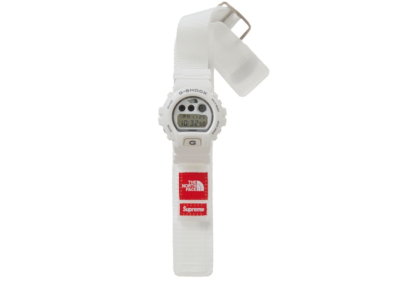 Supreme The North Face G-Shock Watch - White | Editorialist