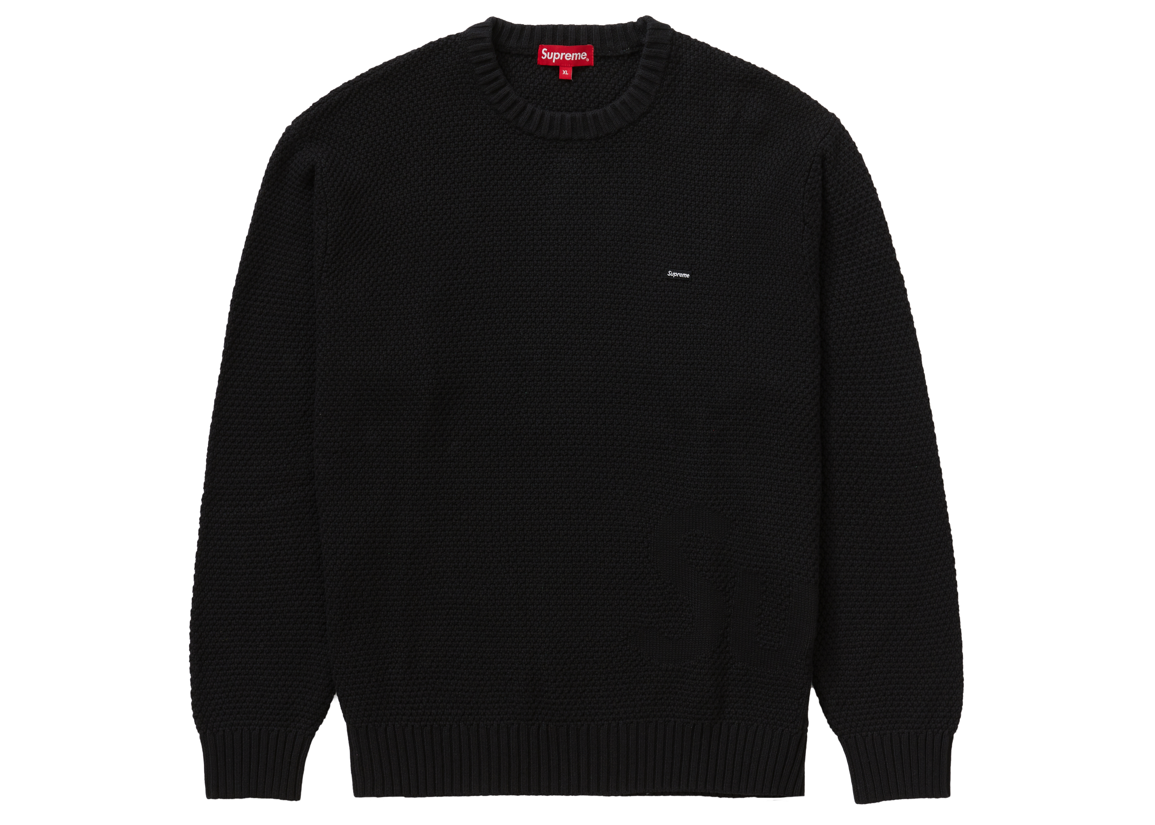 Supreme Bouclé Small Box Sweater - Navy | Editorialist