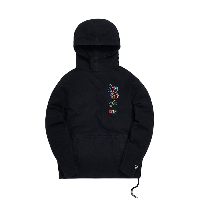 Kith X Disney 20s Mickey Classic Logo Hoodie - Black | Editorialist