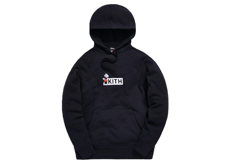Kith X Disney Mickey Sleeve Patches Hoodie - Red | Editorialist