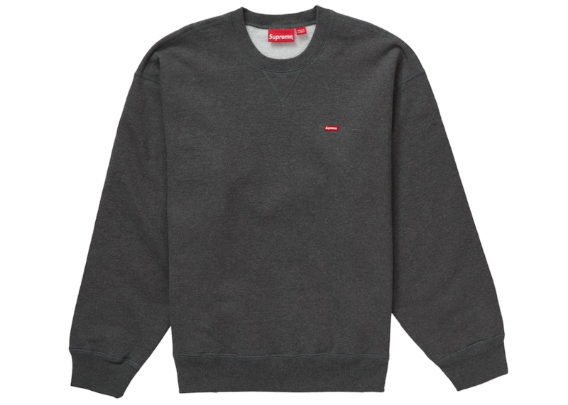 Supreme Small Box Crewneck Sweatshirt - Black | Editorialist