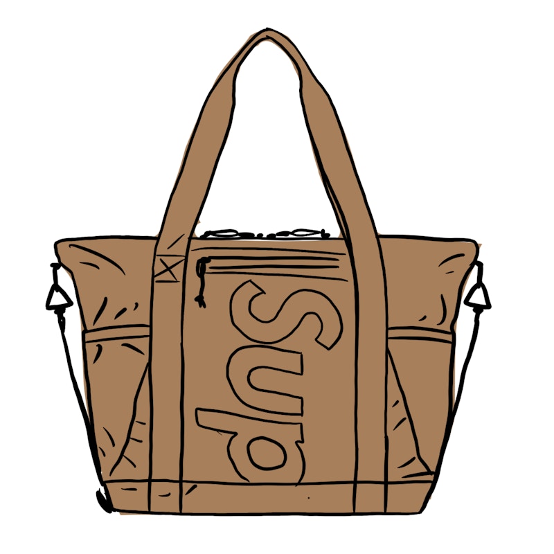 ［新品・未使用］supreme21SS Zip Tote Tan Supreme Zip Tote - Tan | Editorialist