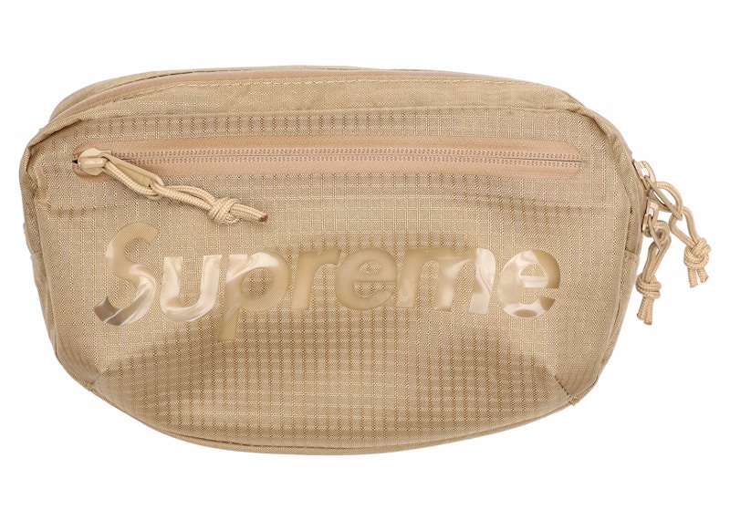 Supreme Barbour Waxed Cotton Waist Bag - Orange | Editorialist
