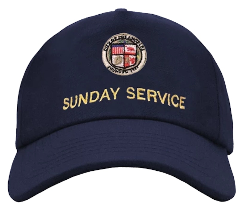 Kanye West Sunday Service Cap - Navy | Editorialist