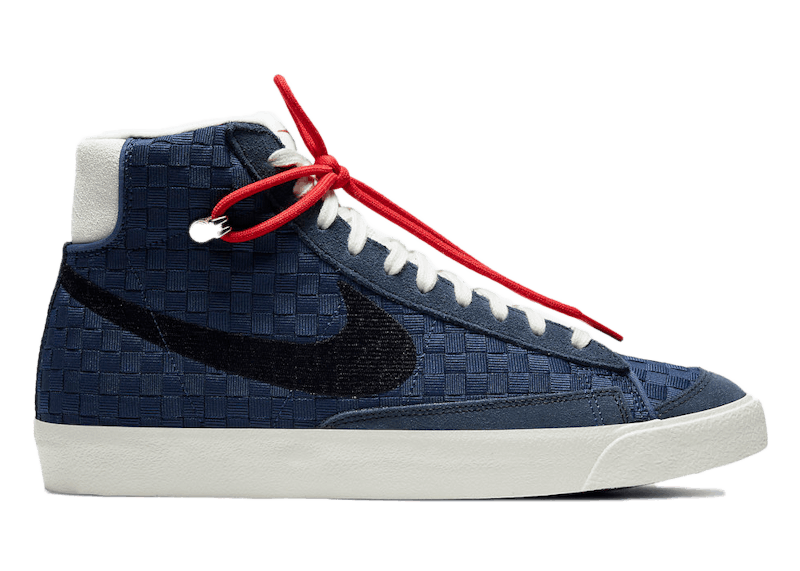 nike blazer high womens navy