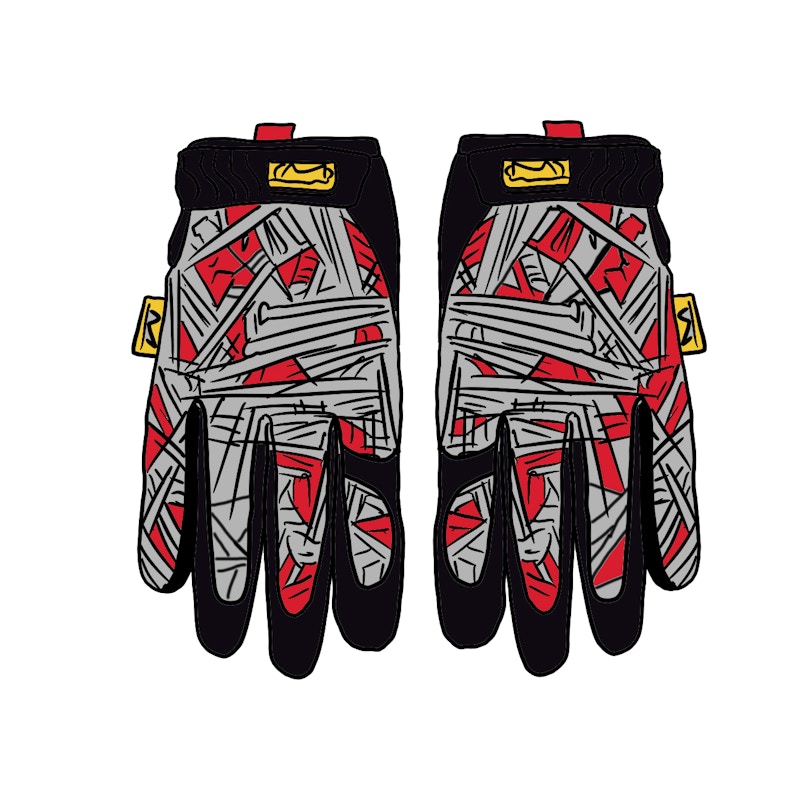 Supreme Mechanix Original Work Gloves - Red | Editorialist