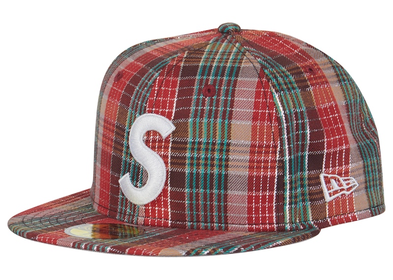 帽子 Supreme llic Plaid S Logo New Era Supreme Plaid S Logo New Era Cap - Red | Editorialist