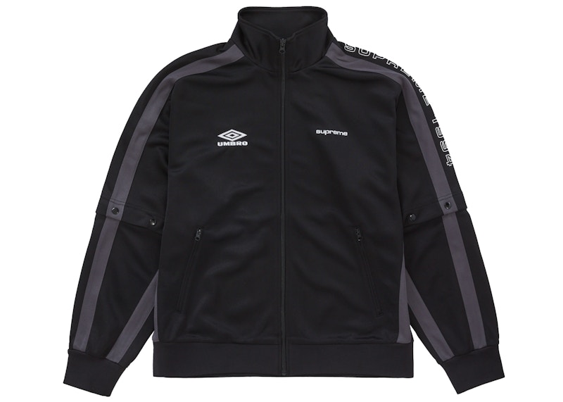 Supreme X Umbro Snap Sleeve Jacket - Black | Editorialist