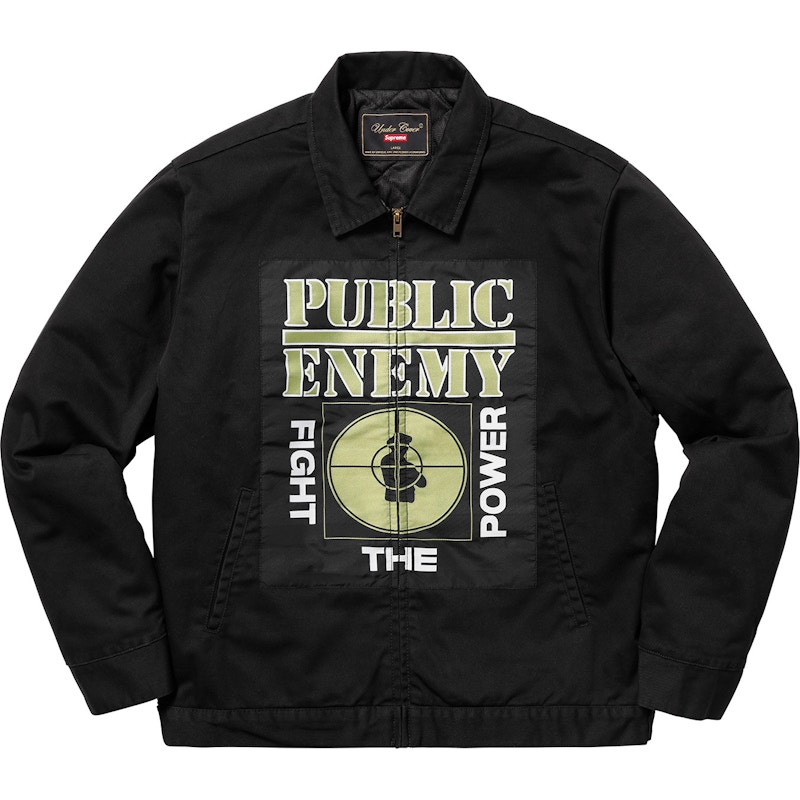 Supreme UnderCover Work Jacket サイズL Supreme Undercover/public Enemy Work Jacket - Black | Editorialist