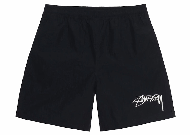 StüSsy X Cactus Plant Flea Market Water Shorts - Black | Editorialist