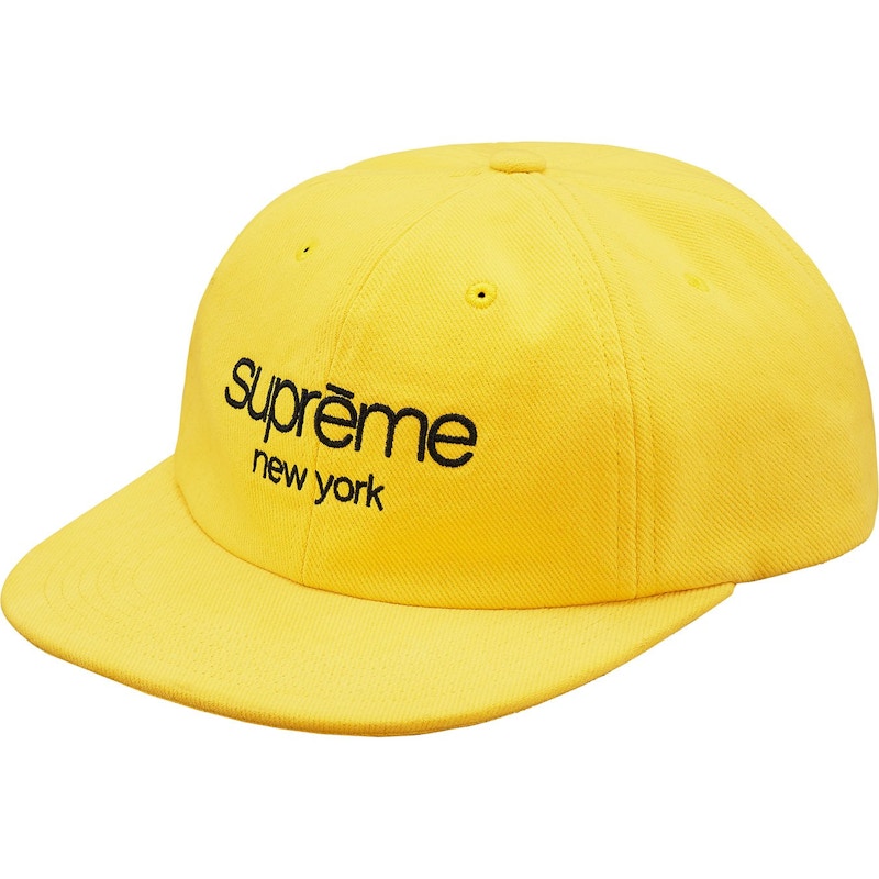 Supreme Classic Logo 6-Panel Cap - Cream | Editorialist