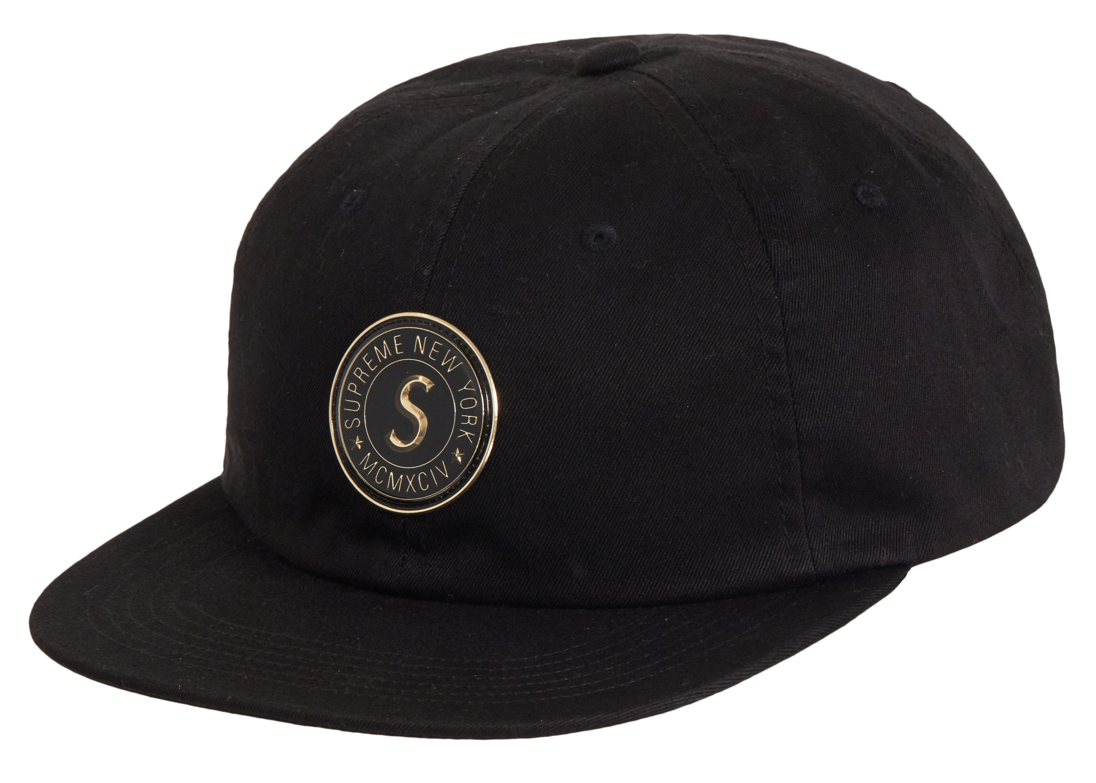 Supreme Chino Twill 6-Panel Cap - Black | Editorialist