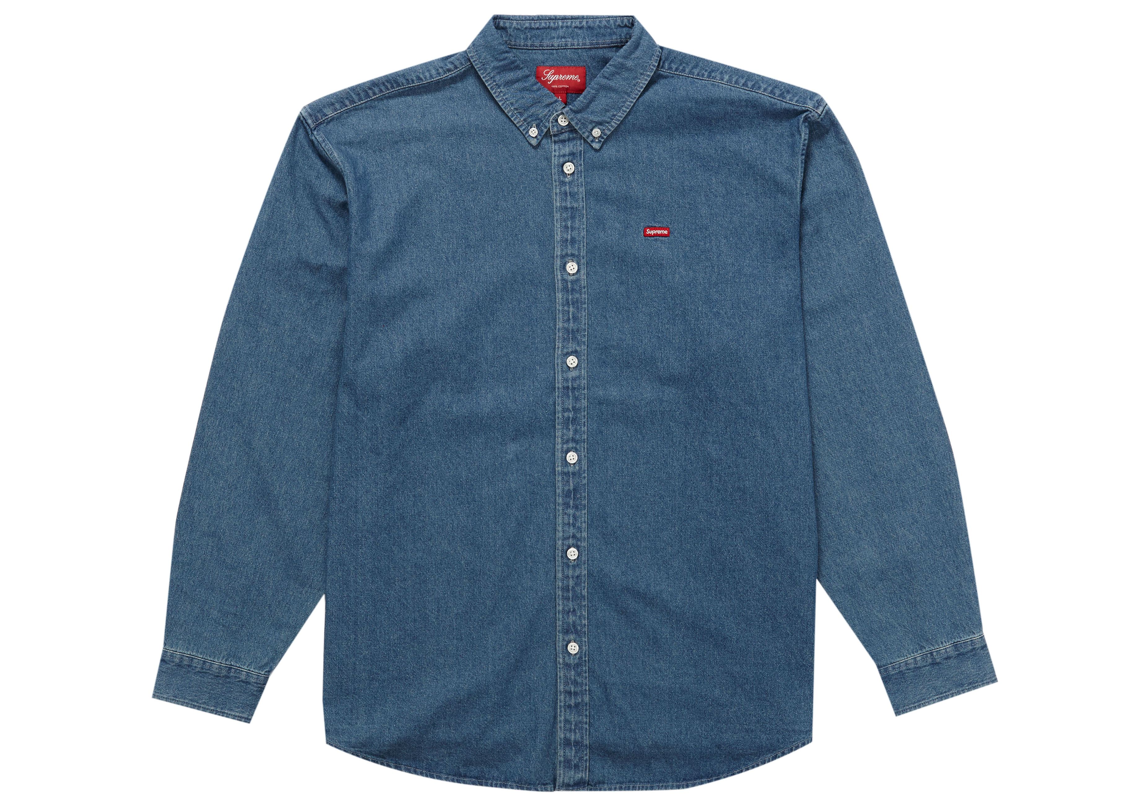Supreme Small Box Shirt 'Navy - Blue | Editorialist