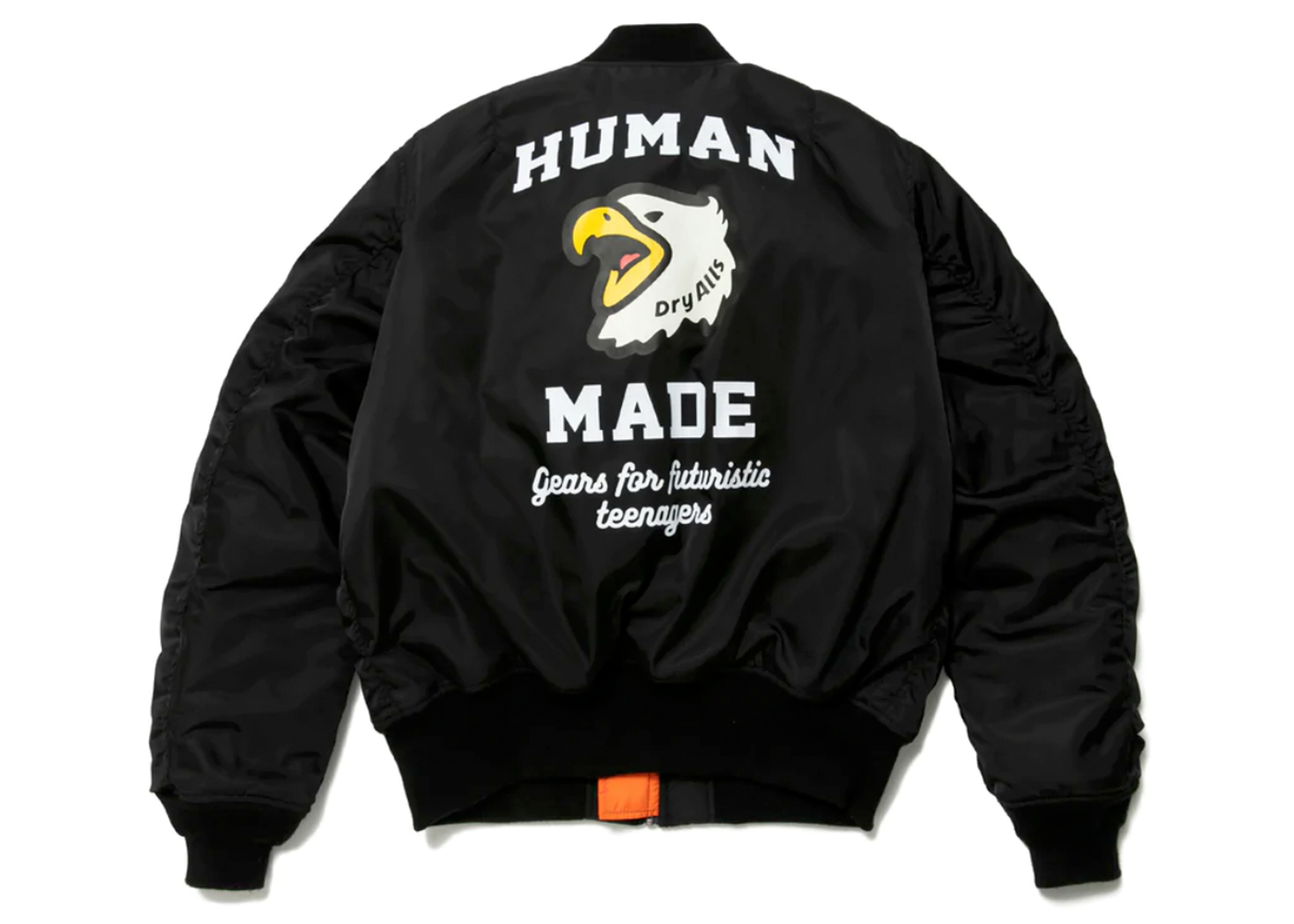 【希少XL】HUMAN MADE MA-1ジャケット タイガーロゴ Human Made Ma1 Jacket - Black | Editorialist