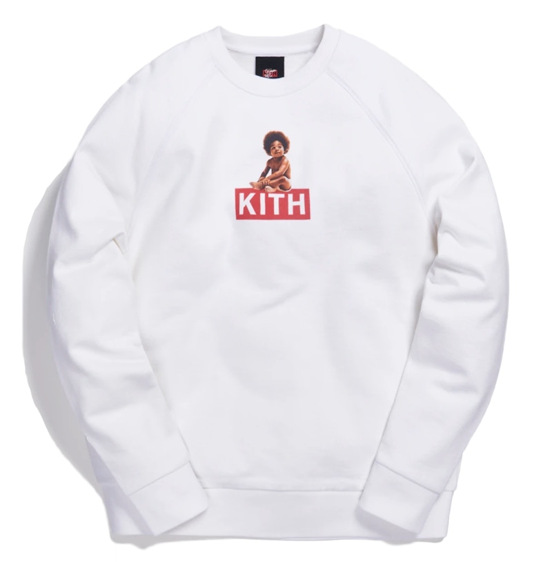 Kith Treats Waffle Butter Nelson Crewneck Sweatshirt - Black