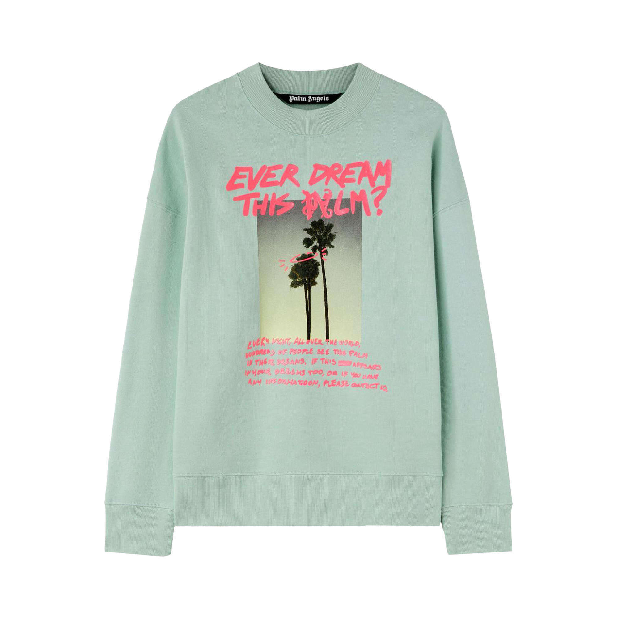 PALM ANGELS Palm Angels Logo Print Paneled Jeans