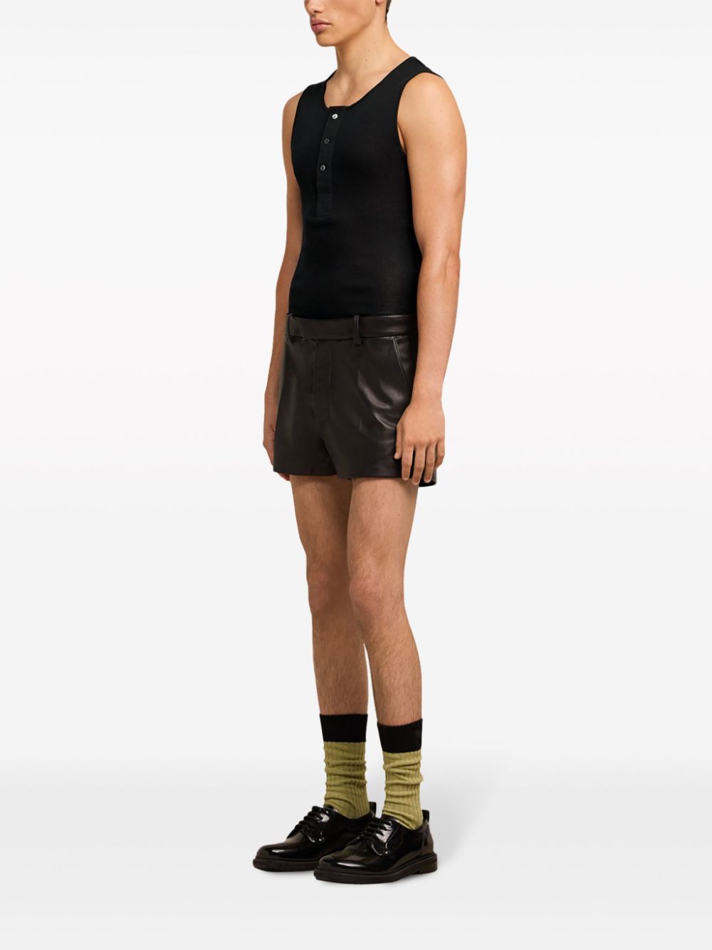 AMI AMI Paris Fine-Ribbed Cotton Vest
