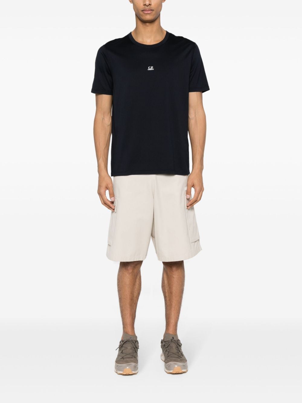 C.P. COMPANY logo-printed cotton t-shirt