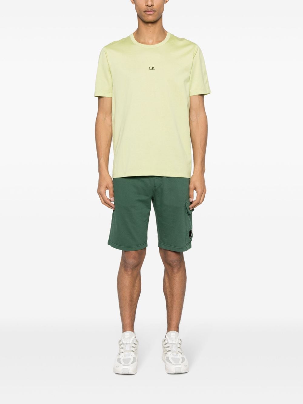 C.P. COMPANY logo-printed cotton t-shirt