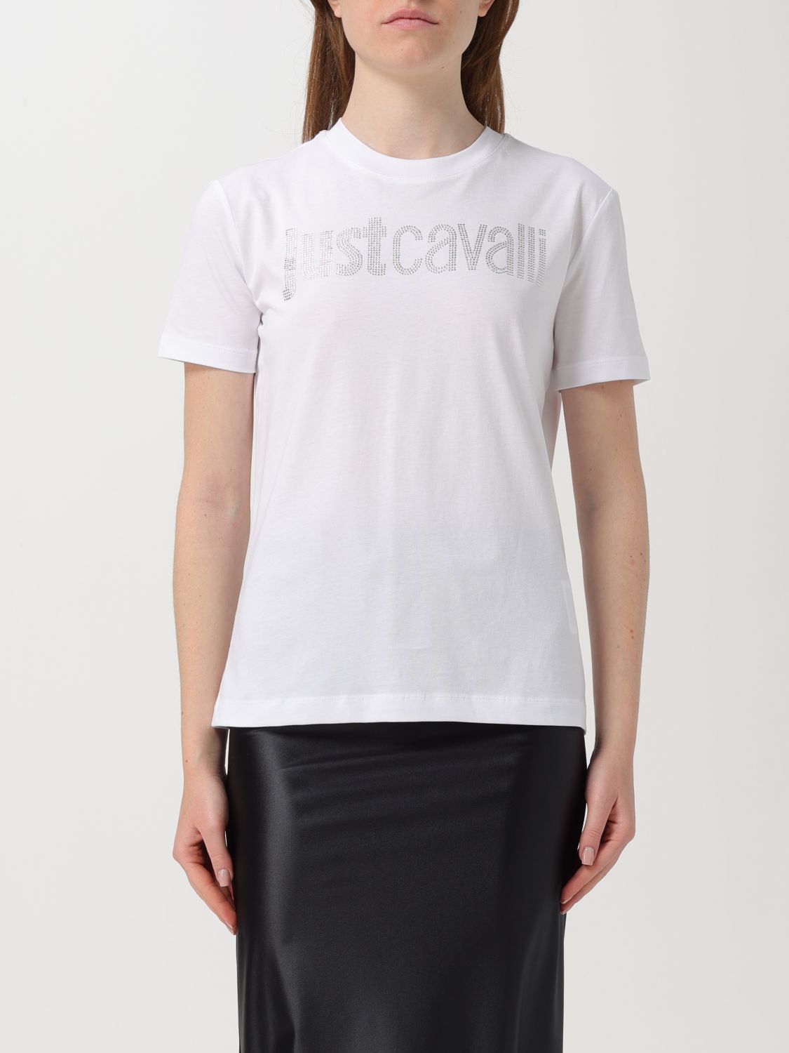 JUST CAVALLI Just Cavalli Embellished Logo T-Shirt