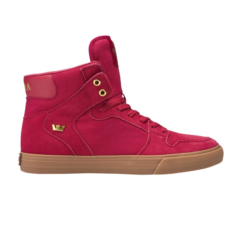 Supra Vaider High-top Sneakers - Red | Editorialist