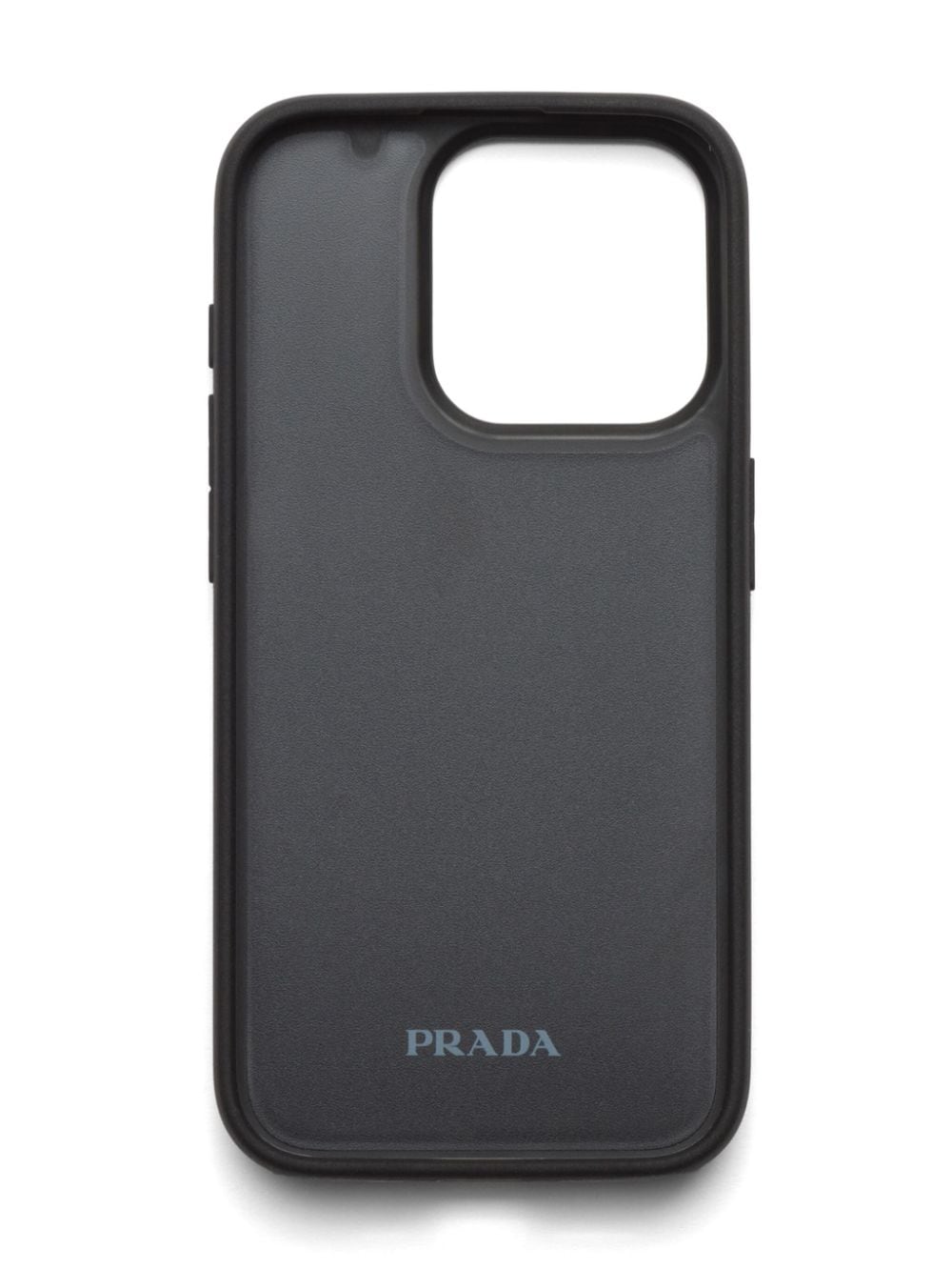 Prada Enamel-Logo Iphone 15 Pro Case - Black | Editorialist