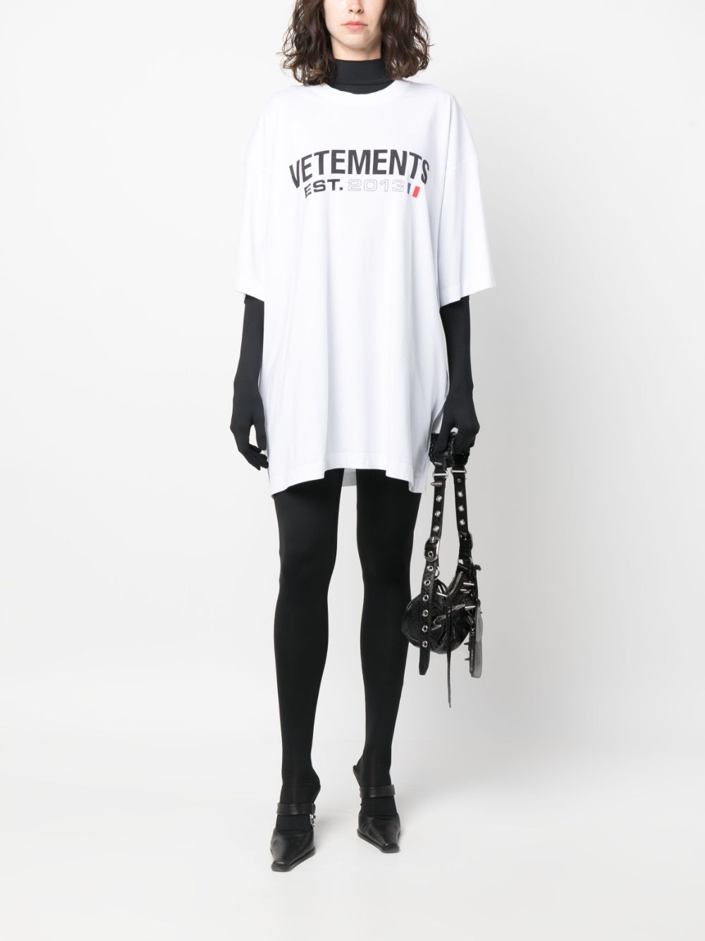 VETEMENTS VETEMENTS Logo-Print Cotton T-Shirt