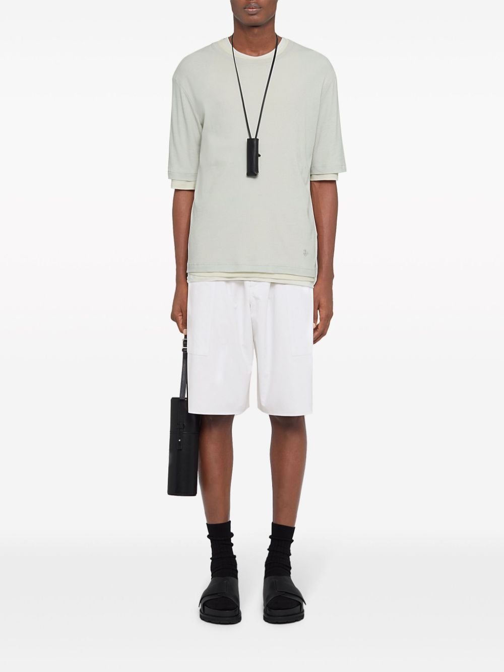 JIL SANDER Jil Sander Cotton Cargo Shorts