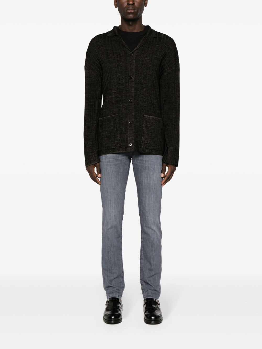 BOSS BOSS Mid-Rise Slim-Fit Jeans